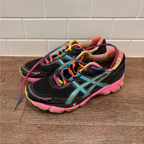 Asics | Shoes | Asics Colorful Athletic Running Shoes | Poshmark